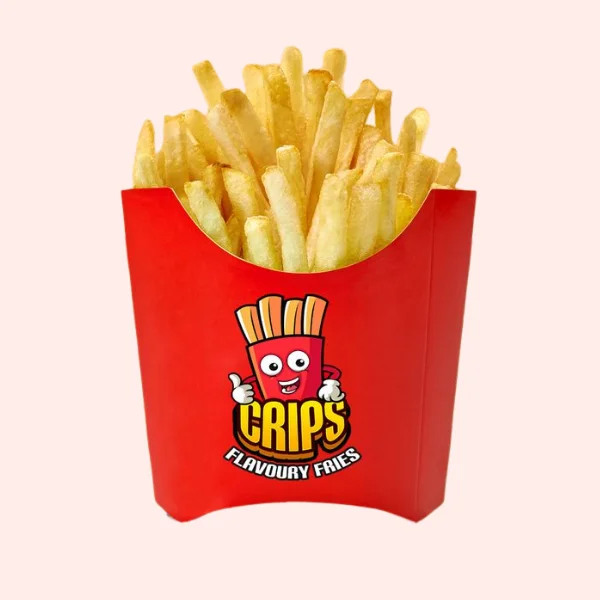 Custom French Fries Boxes & Sleeves