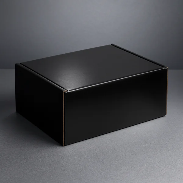 Order Custom Printed Black Cardboard Boxes Wholesale