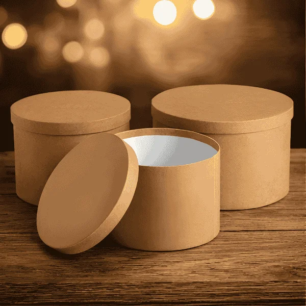 Custom Round Cardboard Boxes Wholesale