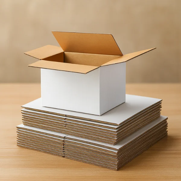 Custom White Cardboard Boxes - With Free Shipping